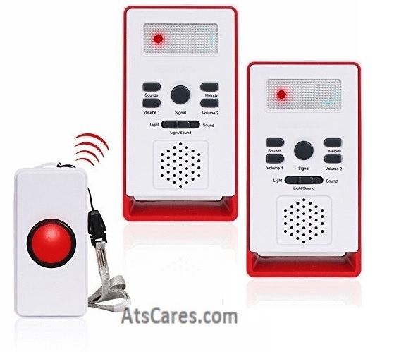 2 Button Caregiver Alert System