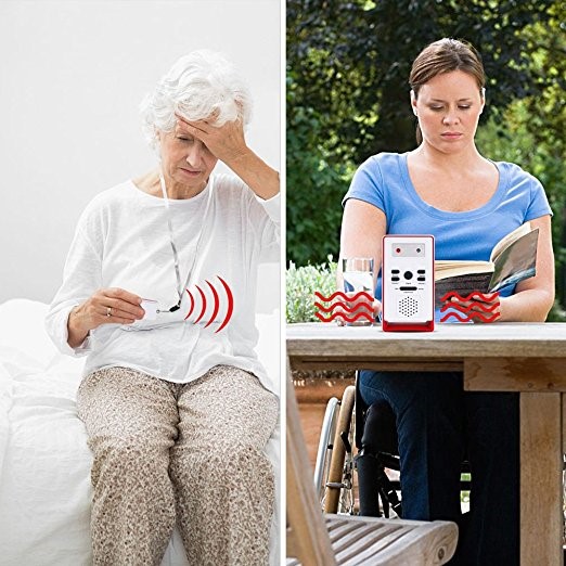 2 Button Caregiver Alert System