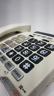 Amplified Big Button Picture Phone Speaker Phone