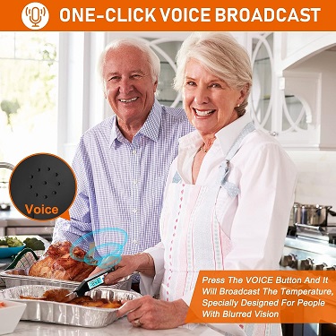 Talking Cooking Thermometer